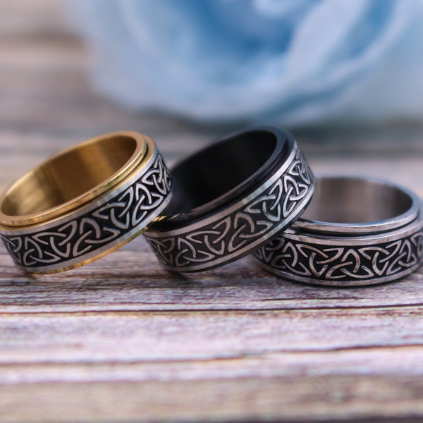 Mens Celtic Ring - Etsy