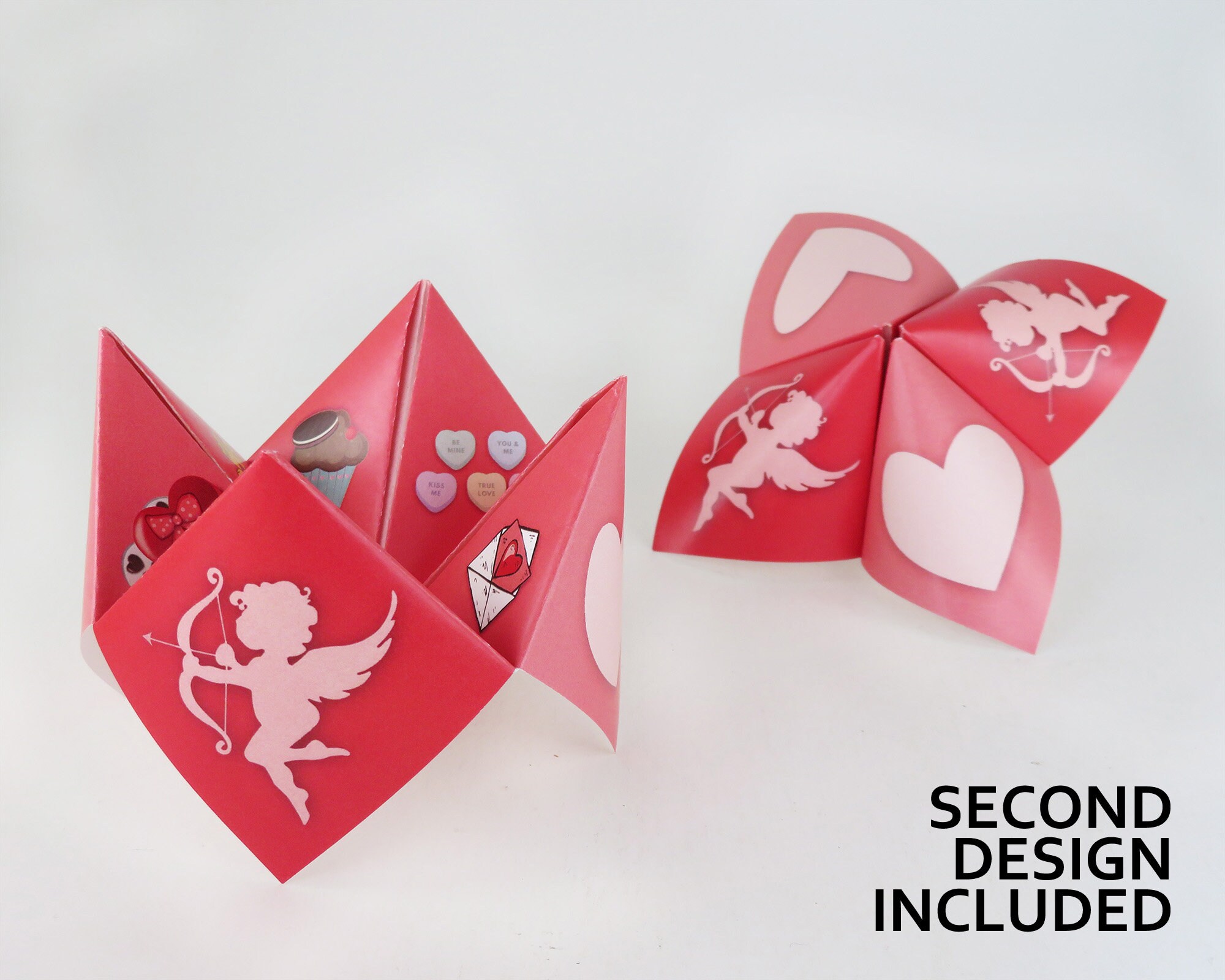 VALENTINES ORIGAMI Cootie Catcher Paper Fortune Teller - Etsy