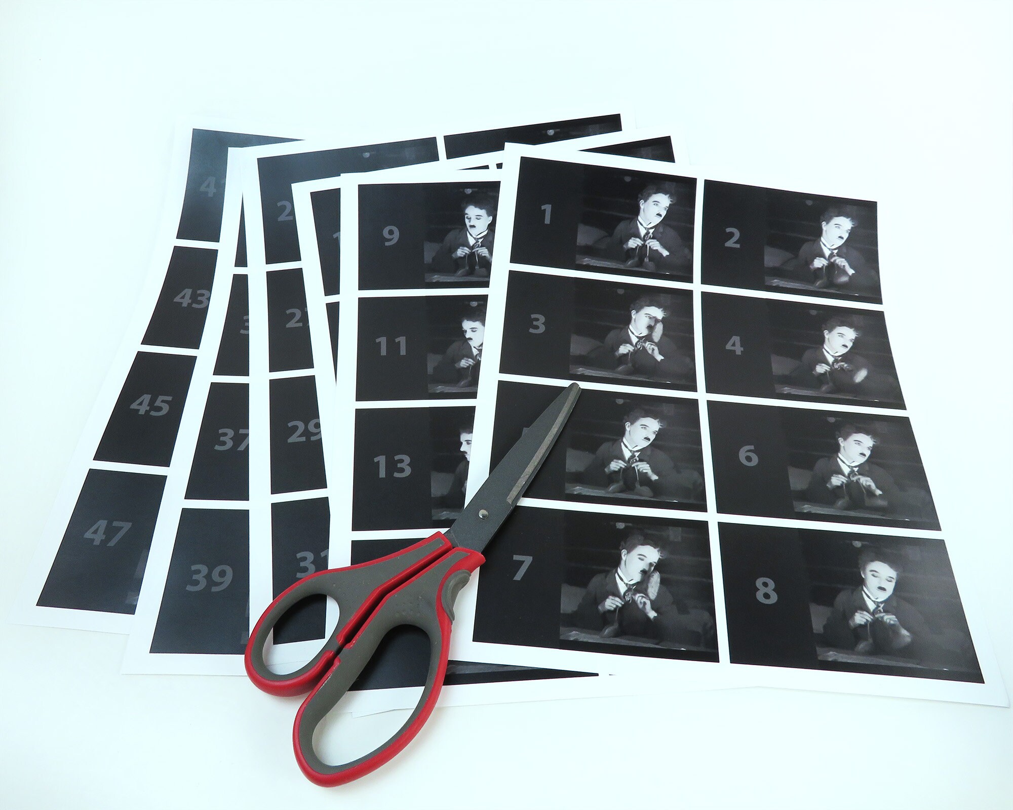 CHAPLIN Flipbook DIY Flip Book Animation Printable Party - Etsy