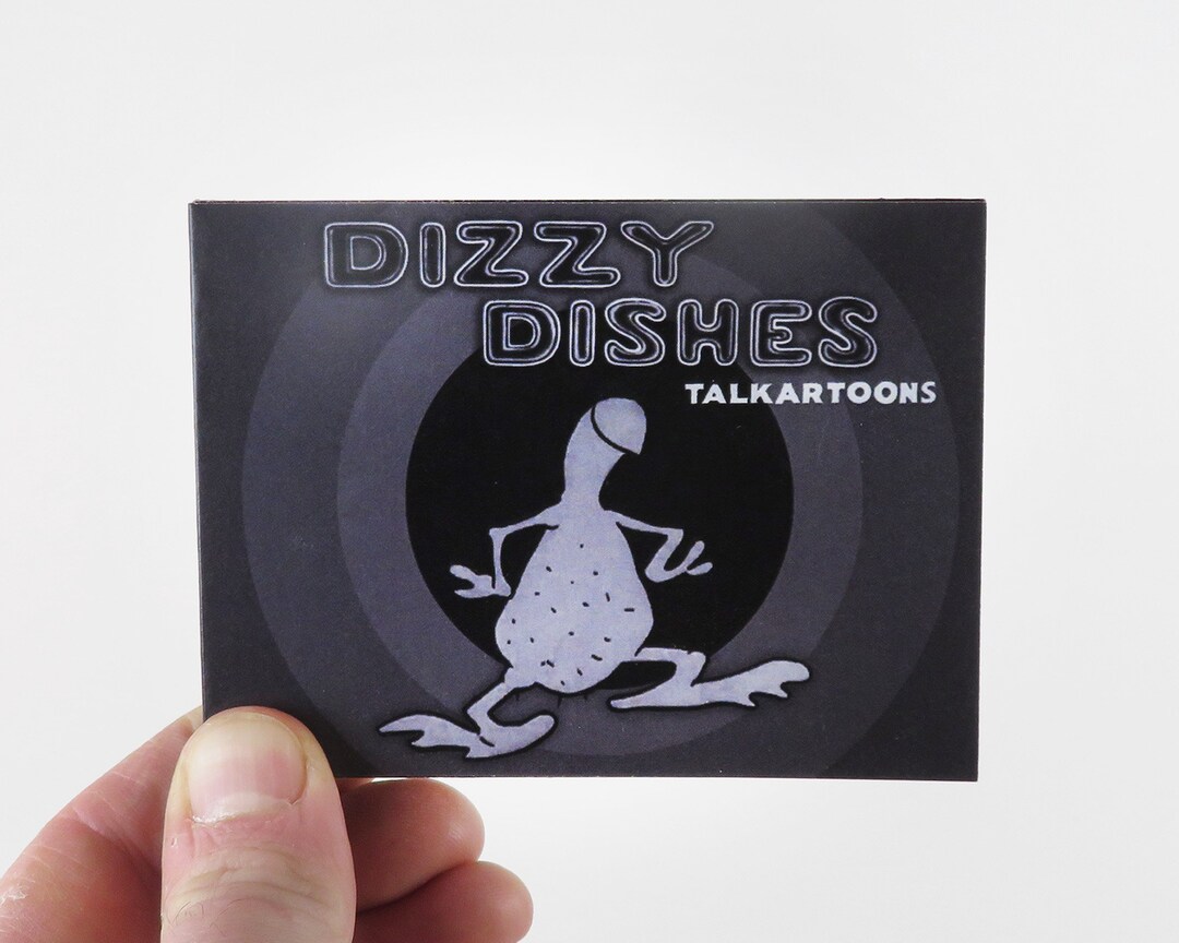 FLIPBOOK "dizzy Dishes", Talkartoon, Betty Boop, Public Domain ...