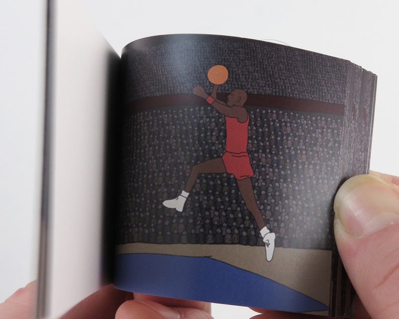 SLAM DUNK Flipbook, DIY Flip Book, Animation, Printable Party Favors ...