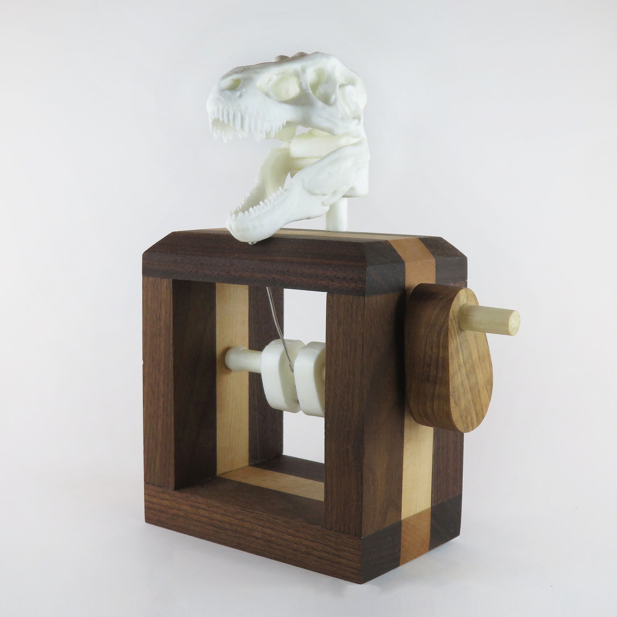 T-REX MOVING SCULPTURE Tyrannosaurus Rex Skull Moving Art - Etsy