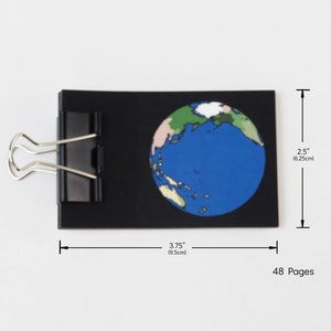 EARTH Flipbook, DIY Flip Book, Animation, Printable Party Favors ...