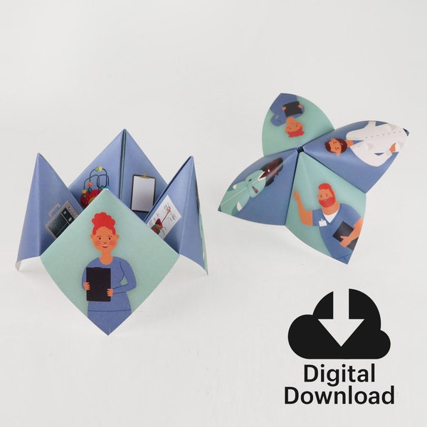 Origami Nurse - Etsy
