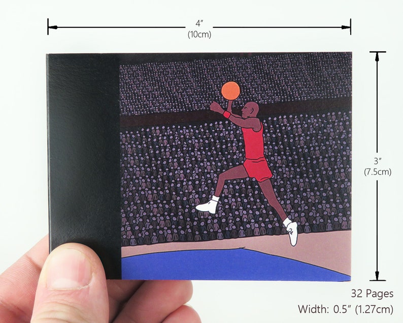 FLIPBOOK basketball Slam Dunk Cartoon Animated - Etsy