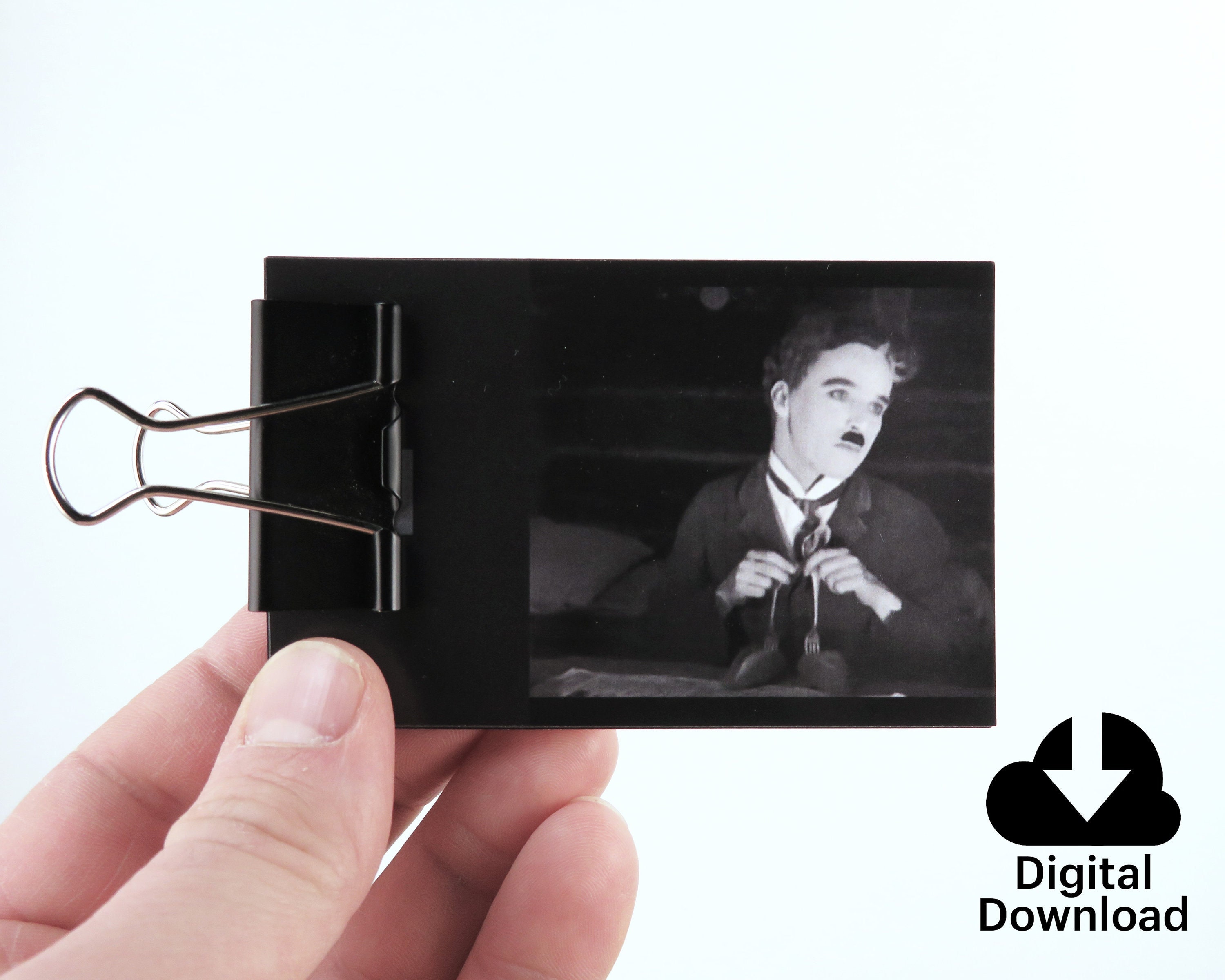 CHAPLIN Flipbook DIY Flip Book Animation Printable Party - Etsy