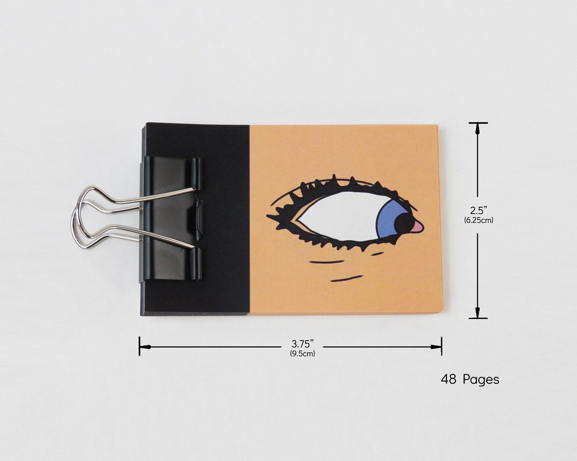 EYEBALL Flipbook, DIY Flip Book, Animation, Printable Party Favors ...