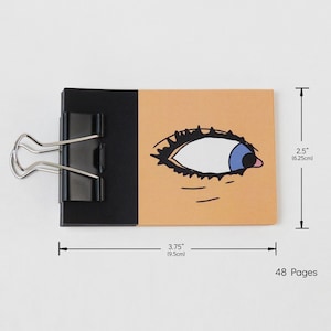 EYEBALL Flipbook, DIY Flip Book, Animation, Printable Party Favors ...