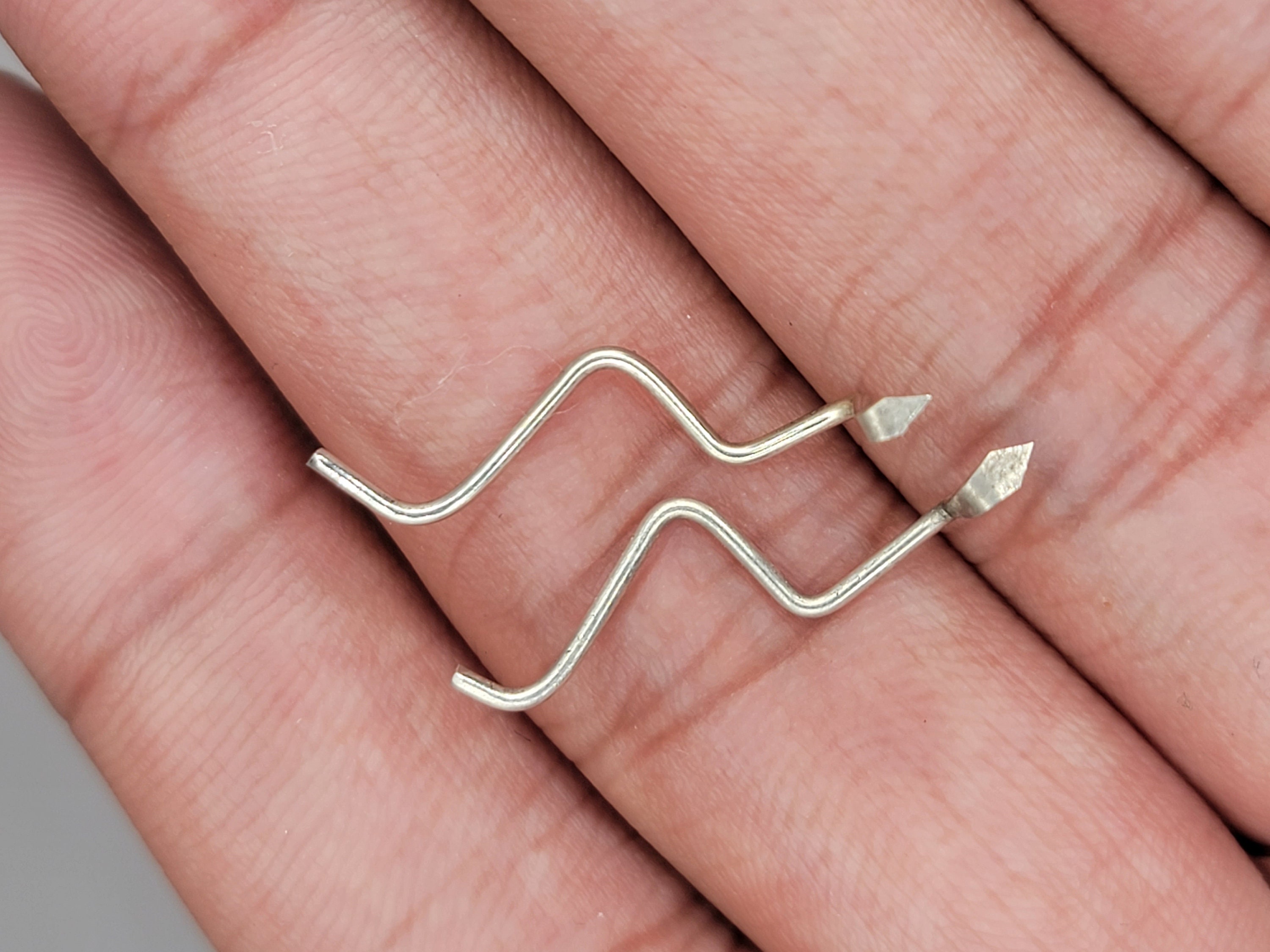 Silver Naag Nagin Vastu Silver Snake Pair Kaal Sarp Dosh - Etsy