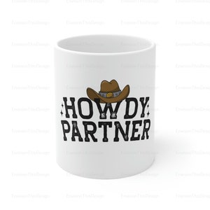 Howdy Partner Western PNG | Cowboy & Cowgirl Sublimation Design ...