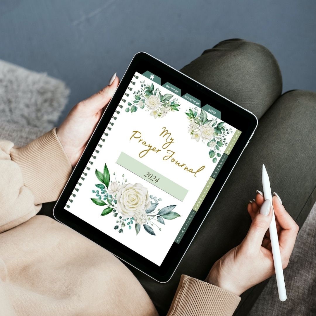Digital Prayer Journal, Prayer Planner, Prayer Journal for Goodnotes ...