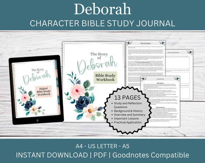 Deborah, Little Bible Heroes Board Book - Etsy