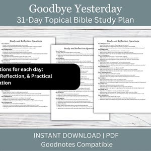 Bible Study Journal | 31-day Reading Plan (digital Download) - Etsy