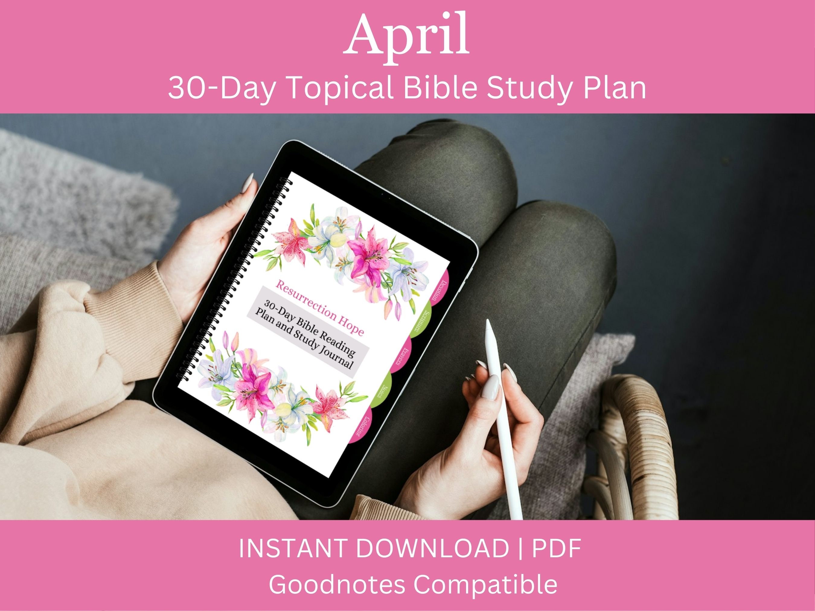 Bible Study Journal Bible Reading Plan Printable Digital Bible Study ...