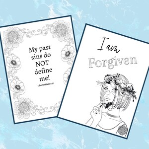 My Identity in Christ Bible Coloring Book - Instant Download Printable ...