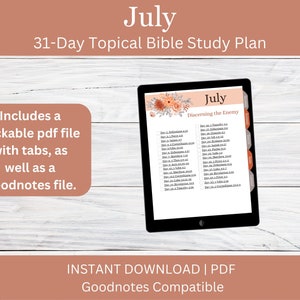 Bible Study Journal | Bible Reading Plan Printable | Digital Bible ...