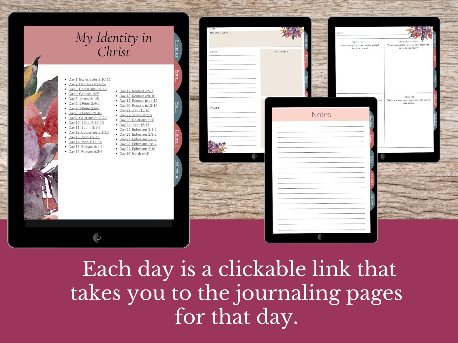 Digital Bible Journal | Digital Bible Study | Bible Reading Plan ...