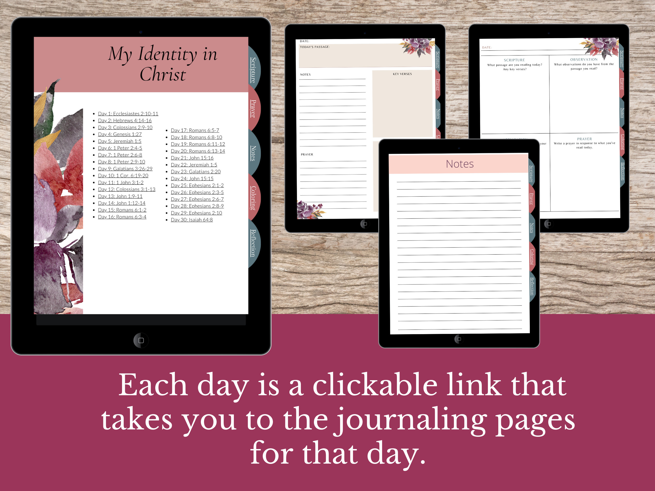 Digital Bible Journal | Digital Bible Study | Bible Reading Plan ...