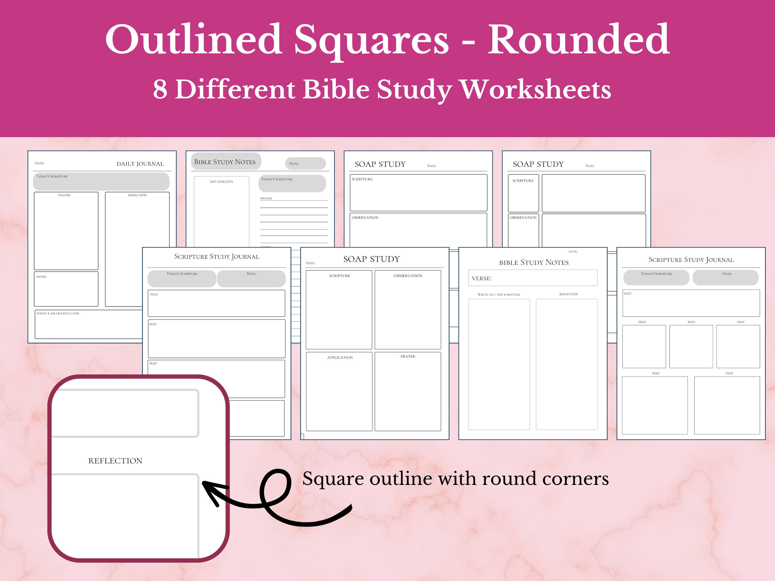 Bible Study Templates | Editable Canva Template | Bible Study ...