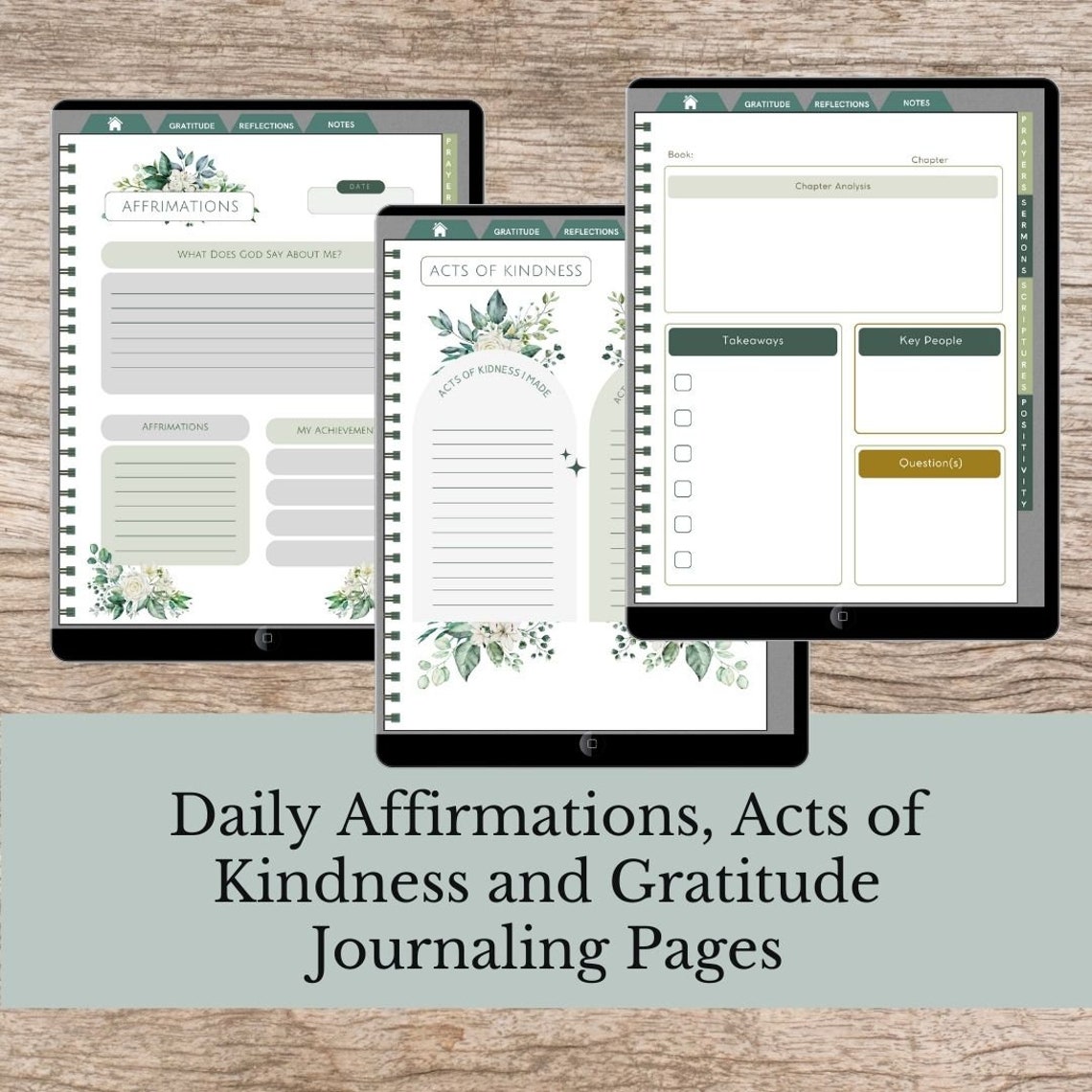 Digital Prayer Journal, Prayer Planner, Prayer Journal for Goodnotes ...