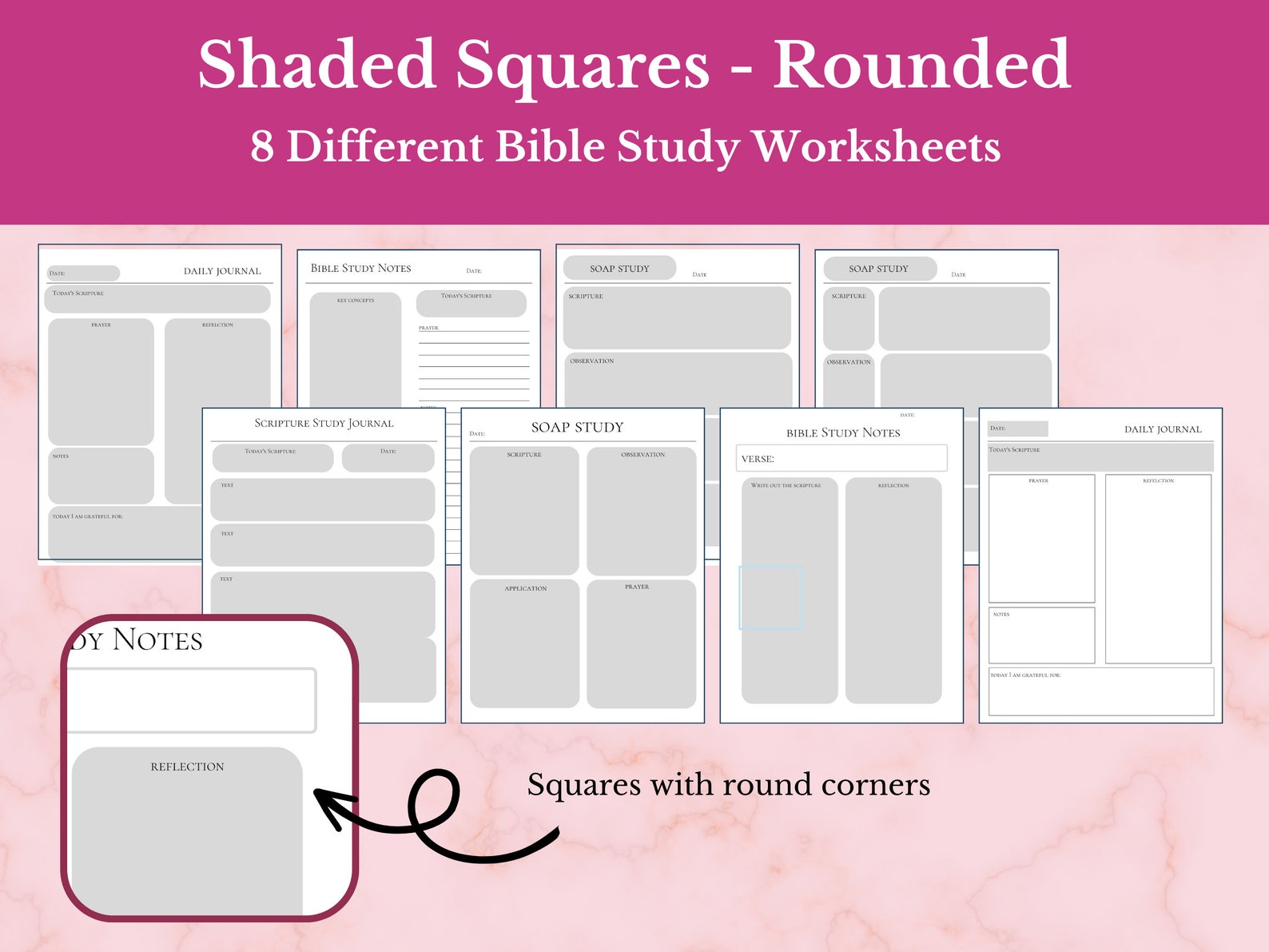 Bible Study Templates | Editable Canva Template | Bible Study ...