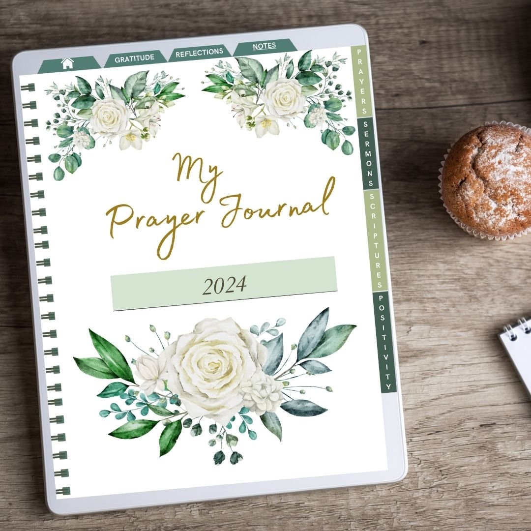 Digital Prayer Journal, Prayer Planner, Prayer Journal for Goodnotes ...