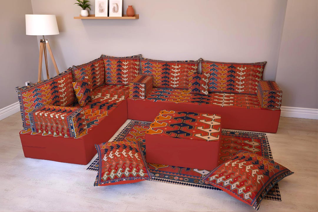 Jalsa Furniture, Middle Eastern Sofa, Handmade Sofa, Backrest Sofa ...