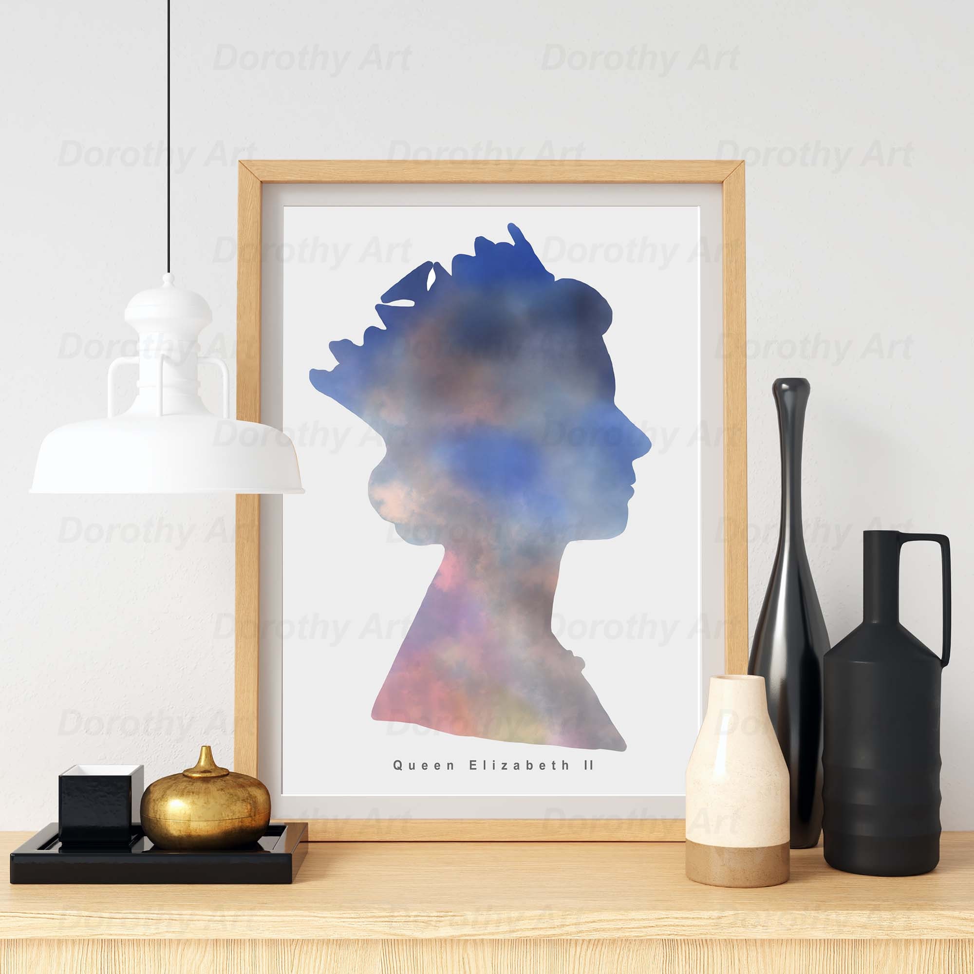 Elizabeth Memory, Elizabeth Queen Poster, Queen Elizabeth Ll Art Print ...