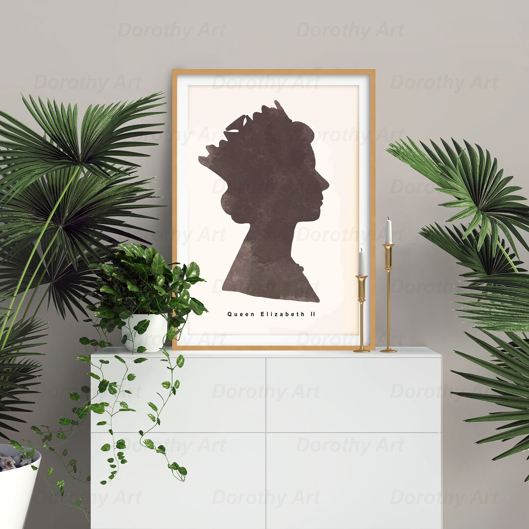 Elizabeth Memory, Elizabeth Queen Poster, Queen Elizabeth Ll Art Print ...