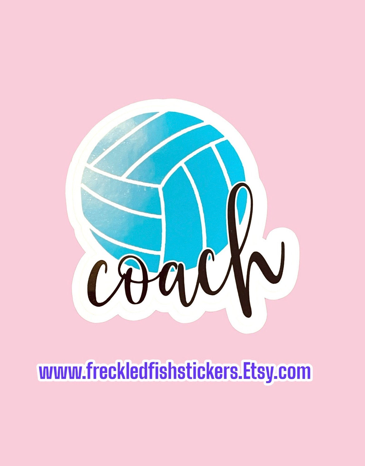 Coach, Volleyball Coach, STICKER - Etsy