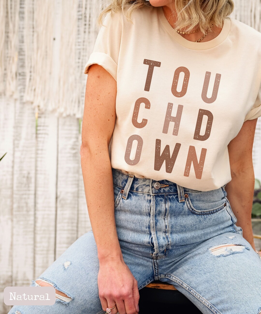 Touchdown Shirt, Football Shirt, Football Mom Shirt, Game Day Football ...