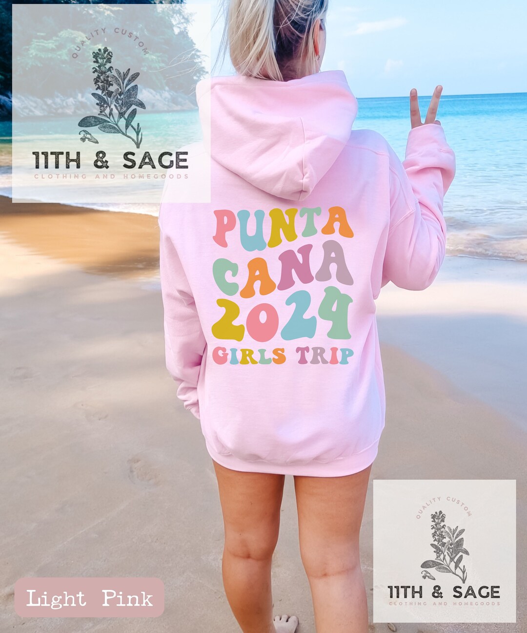 Custom Hoodie, Personalized Hoodie, Girls Trip Shirt, Matching Hoodies ...