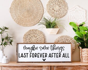 Forever After All Sign - Etsy