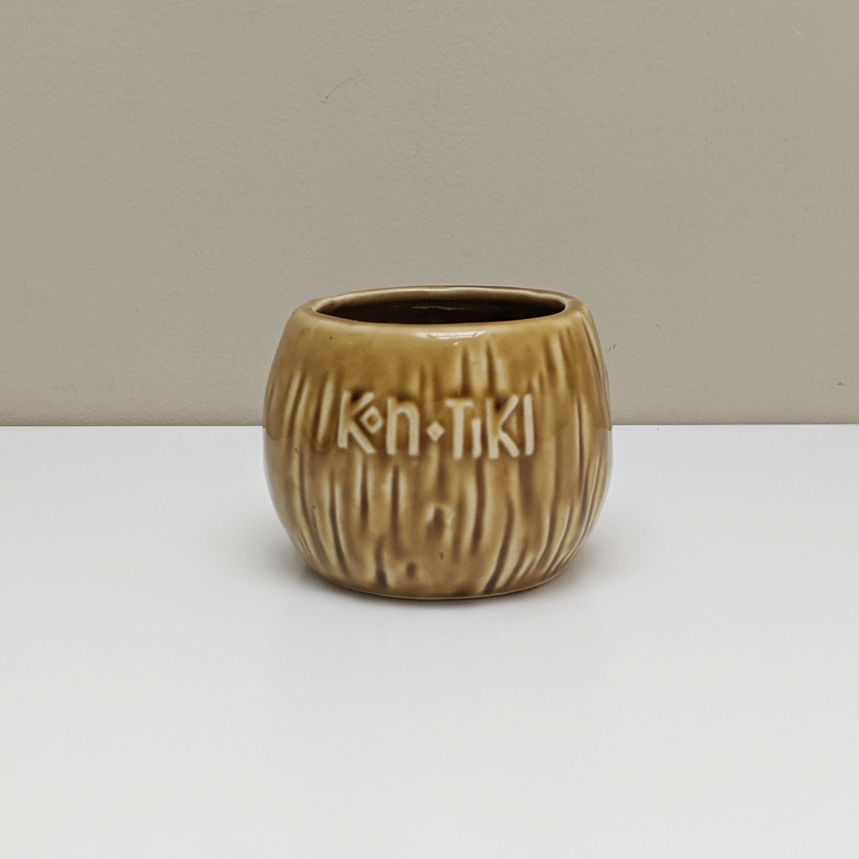 Vintage Kon-tiki Condiment Bowl | Daga Hawaii Sheraton Hotel Ware - Etsy