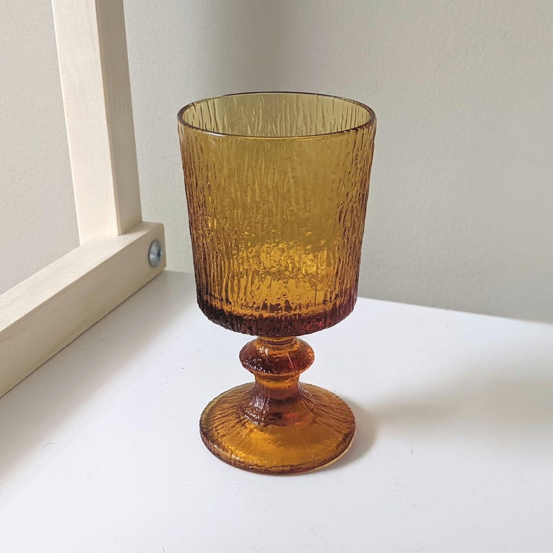 Amber Textured Glass - Etsy