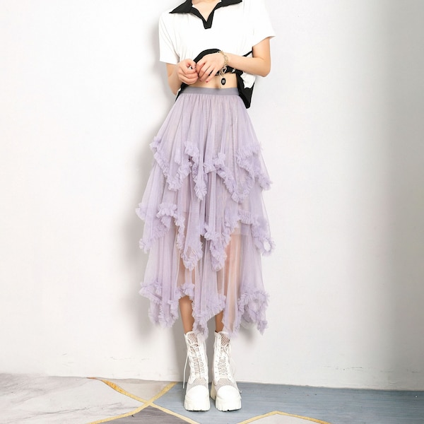 Layered Tulle Skirt - Etsy