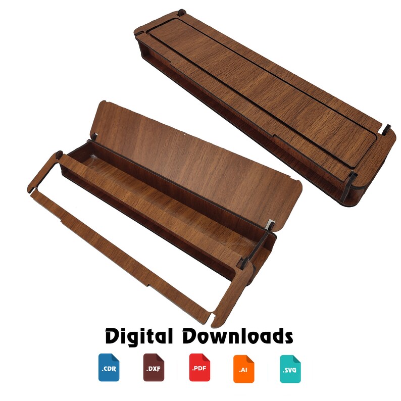 7 Box Set Laser Cut Files: Gift Box SVG, Glowforge Plan (digital ...