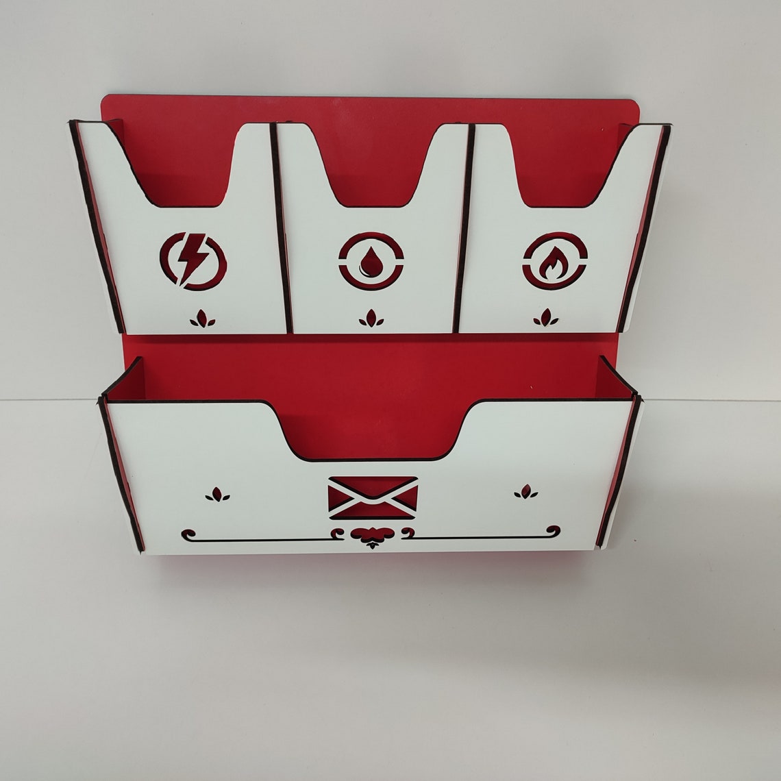 Mailbox Dxf Files, Wedding Post Box Laser Cut File, Mail Organizer Dxf ...