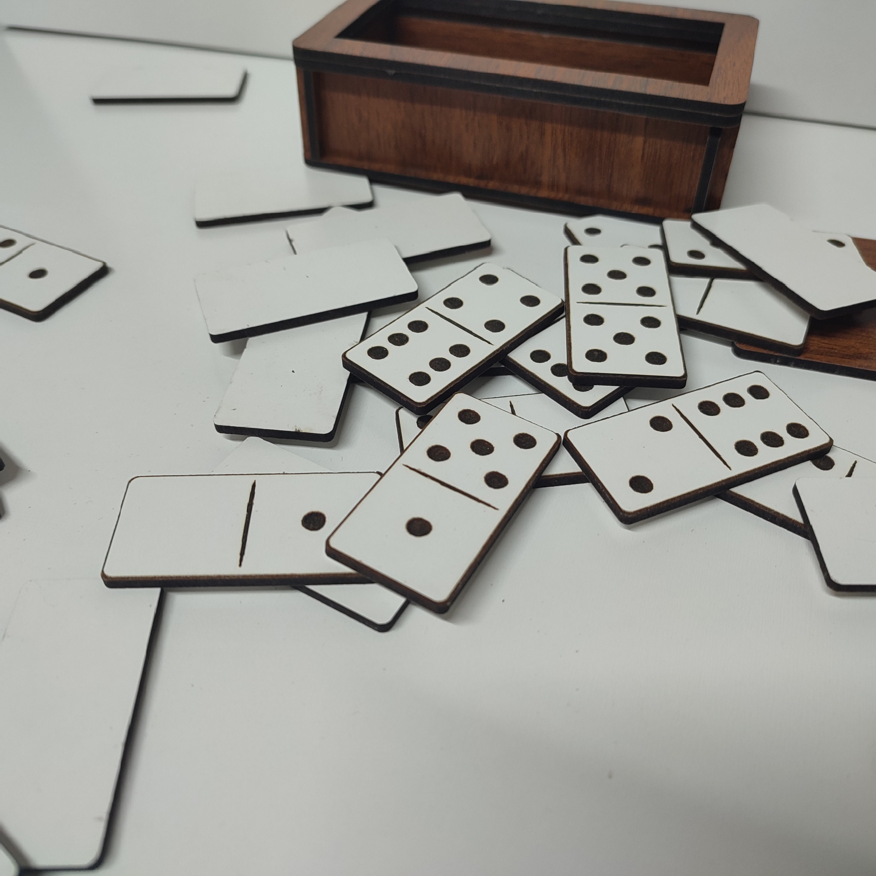 Dominos Toys Svg, Domino Set Laser, Laser Cut Dominos, Dominos Box ...