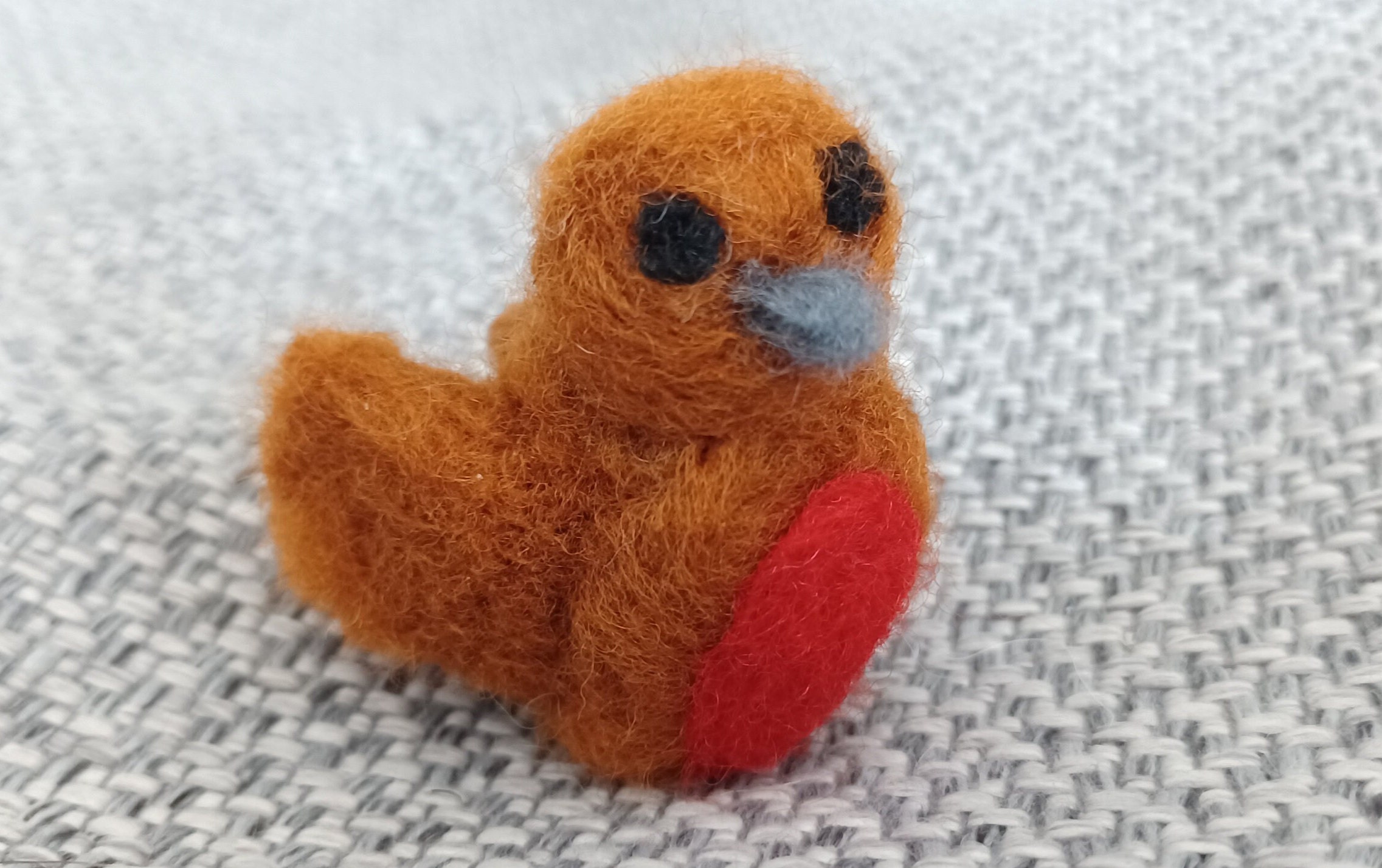Needle Felt Robin Felt Robin - Etsy