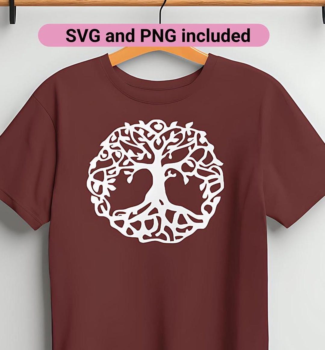 Tree of Life SVG, Celtic Tree SVG Cut File, Sacred Geometry Tree ...