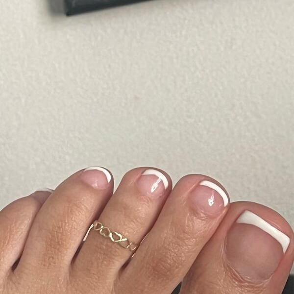 Heart Toe Ring - Etsy