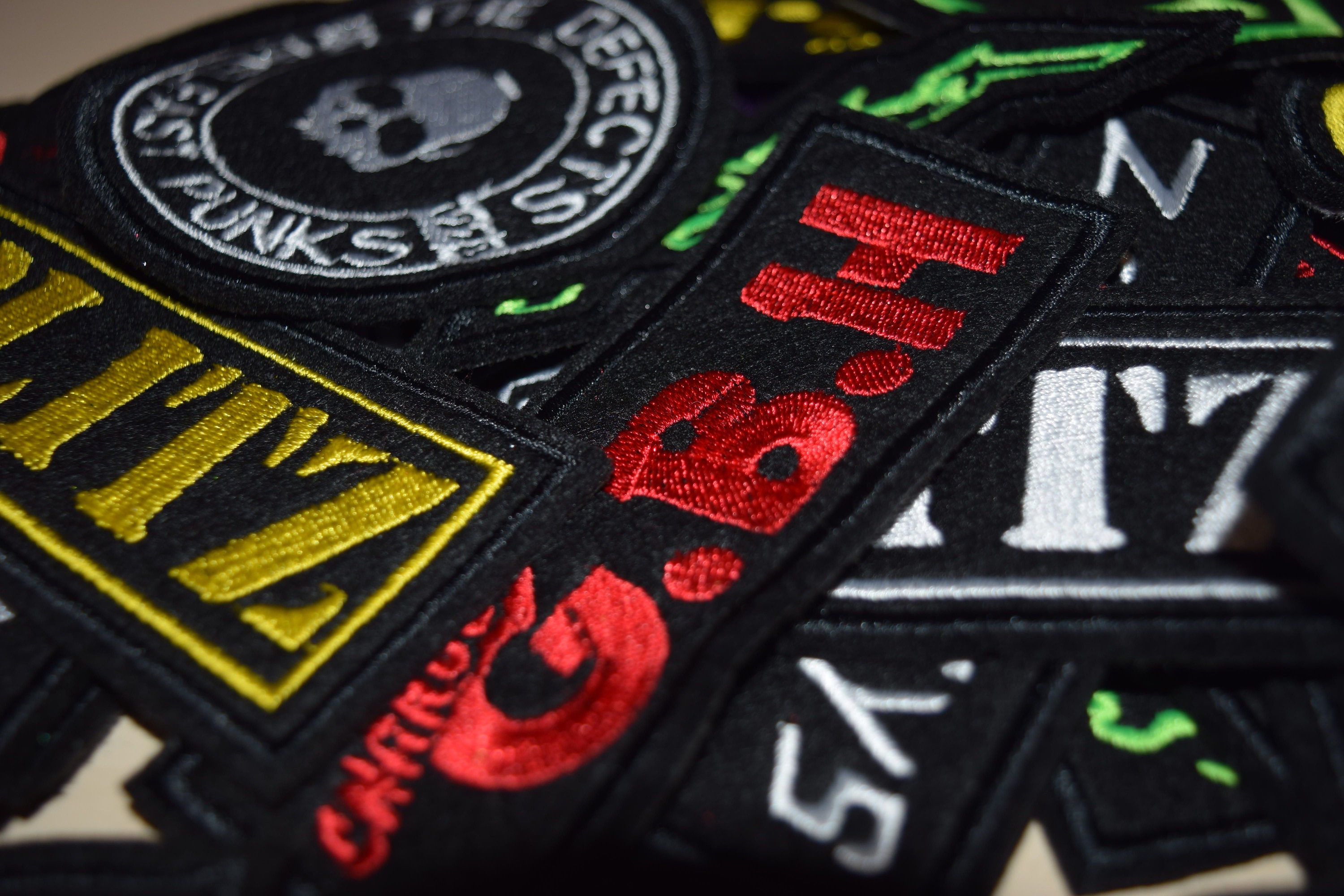 Embroidered Patch Black Metal Death Metal Heavy Metal Doom - Etsy UK