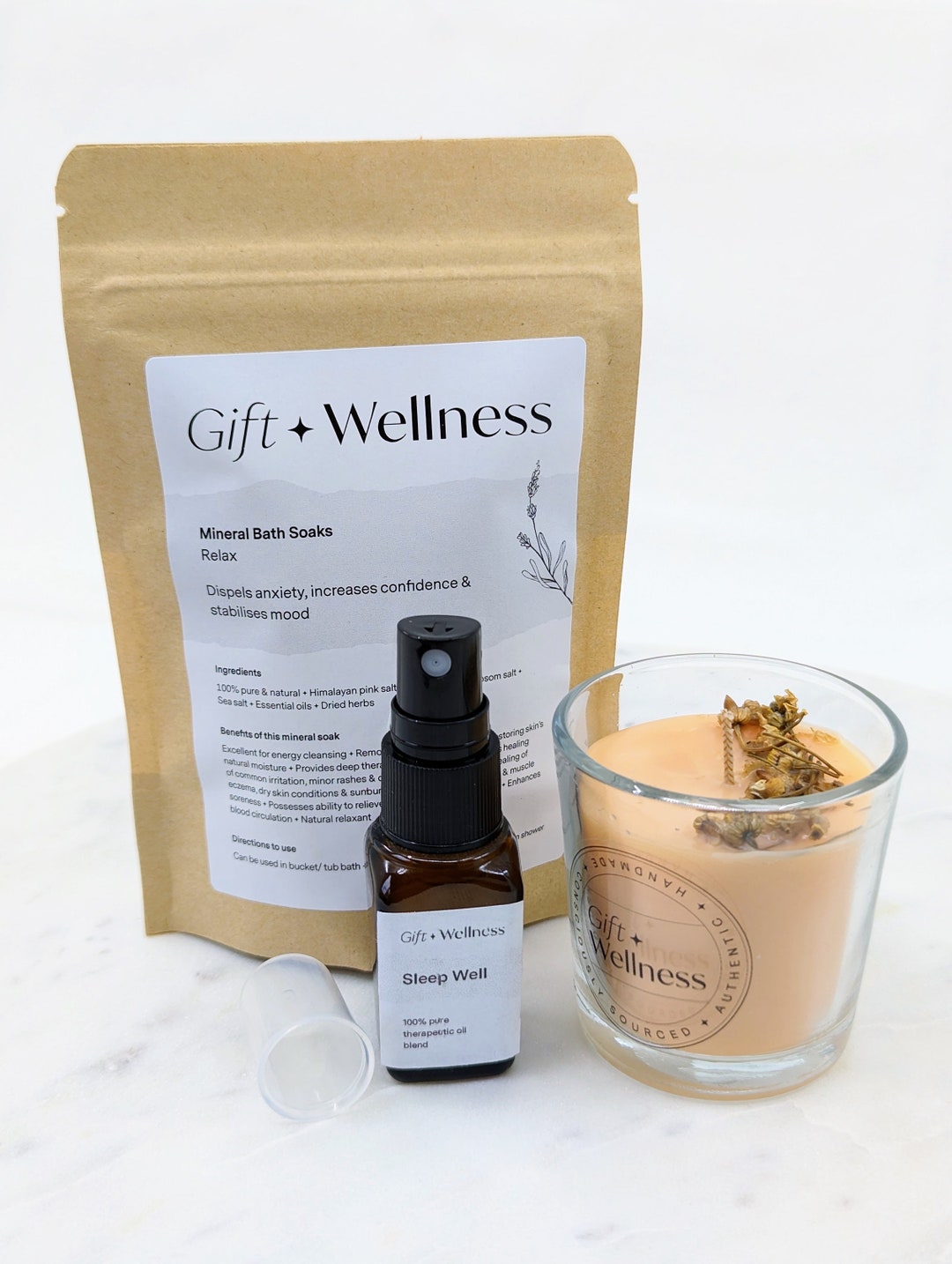 Sleep Well Kit for Better Sleep, Deeper Relaxation, Stress Relief ...