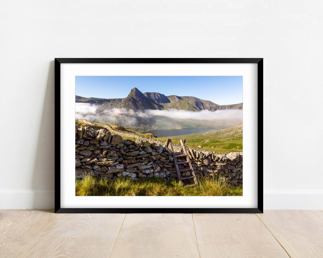 Photo of Tryfan - Mountain Landscape Photography Flowing Stream - Eyri ...
