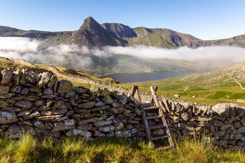 Photo of Tryfan - Mountain Landscape Photography Flowing Stream - Eyri ...