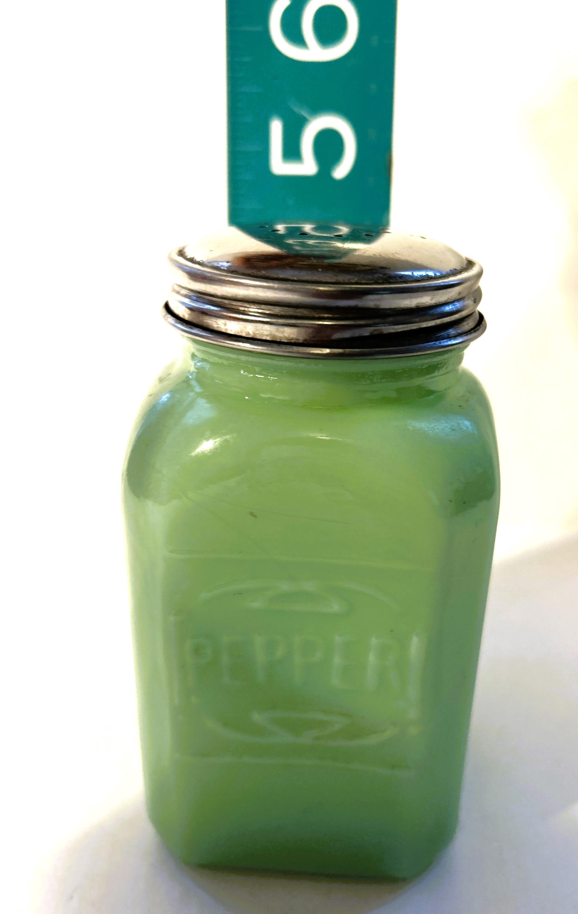 Jadeite Reproduction Pepper Shaker - Etsy