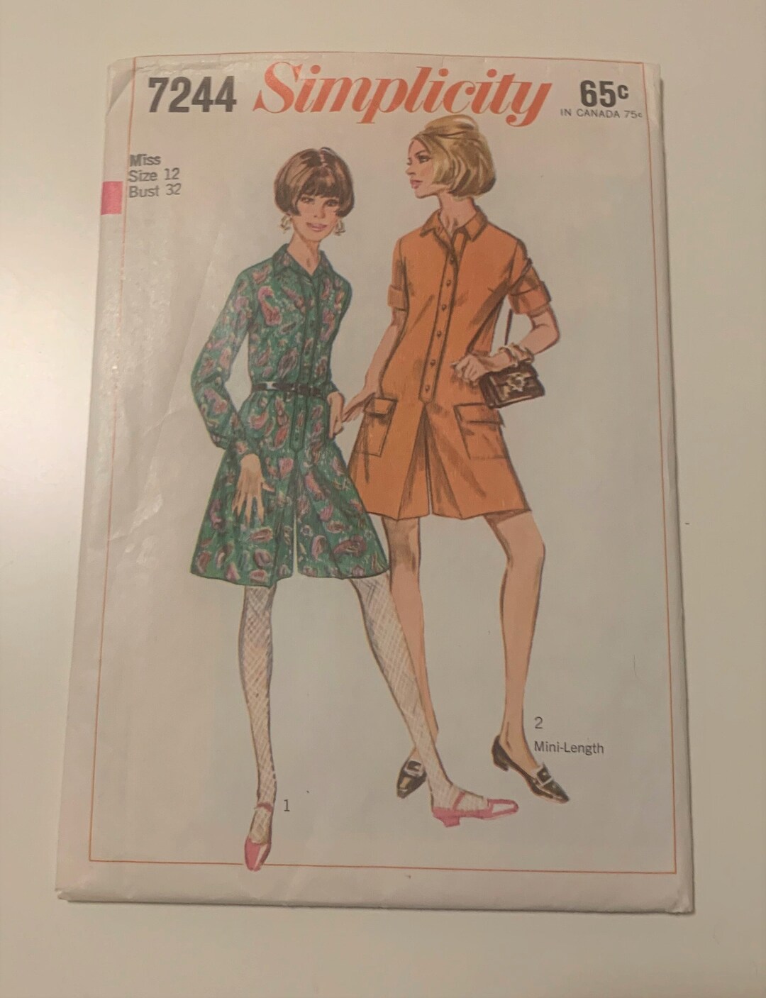 Simplicity Pattern #7244 - Etsy