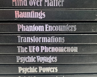 The Mysteries of the Unknown Series TIME LIFE BOOKS Complete Set 33 ...