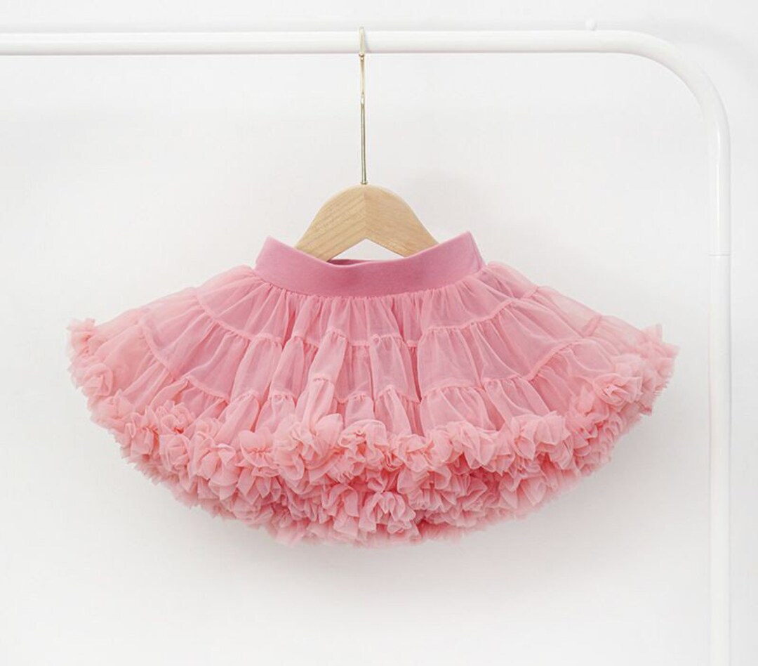 Pink Tulle Girl's Petticoats,princess Girls Petticoat, Girls Party ...